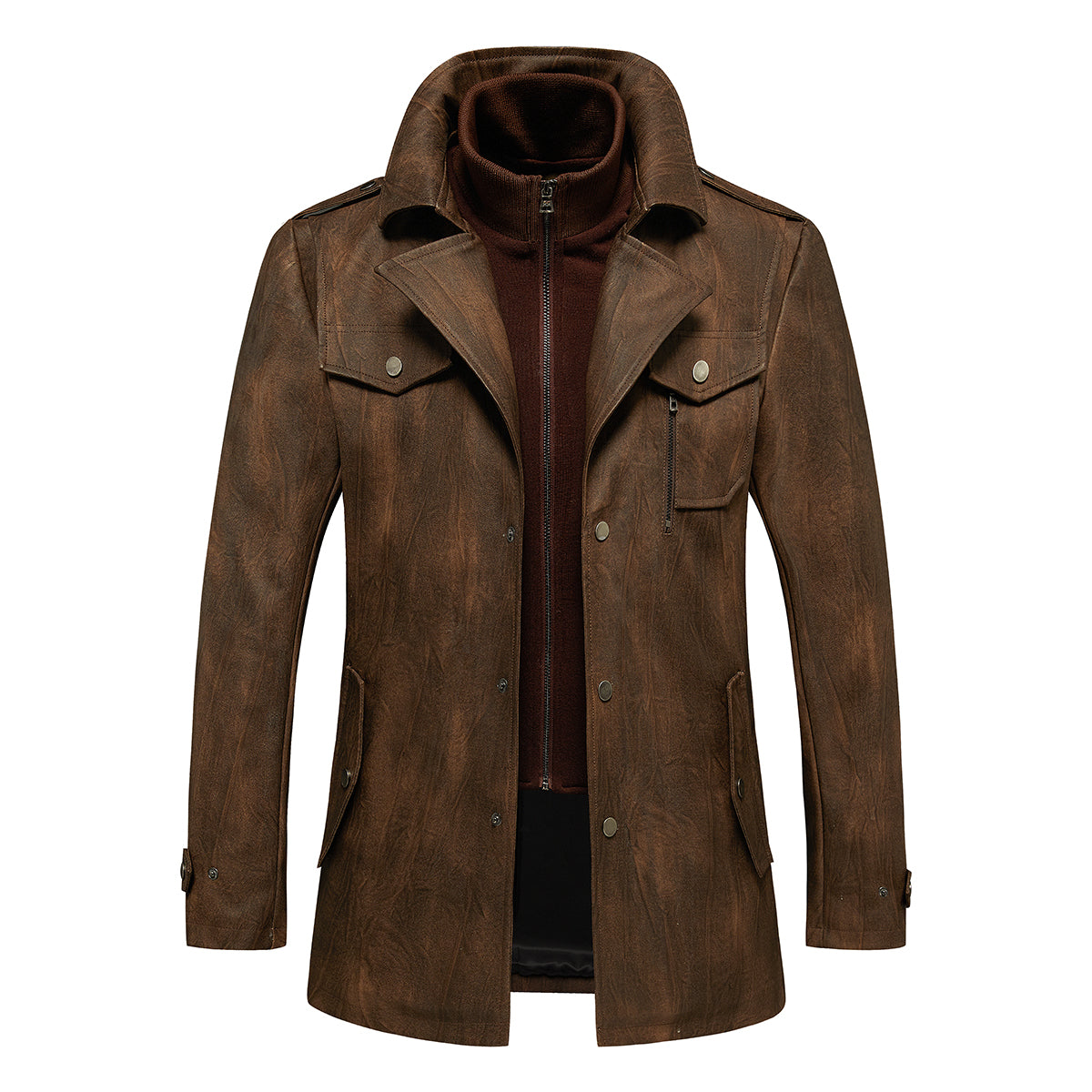 INVACHI Vintage Leather Jacket – INVACHI SHOP