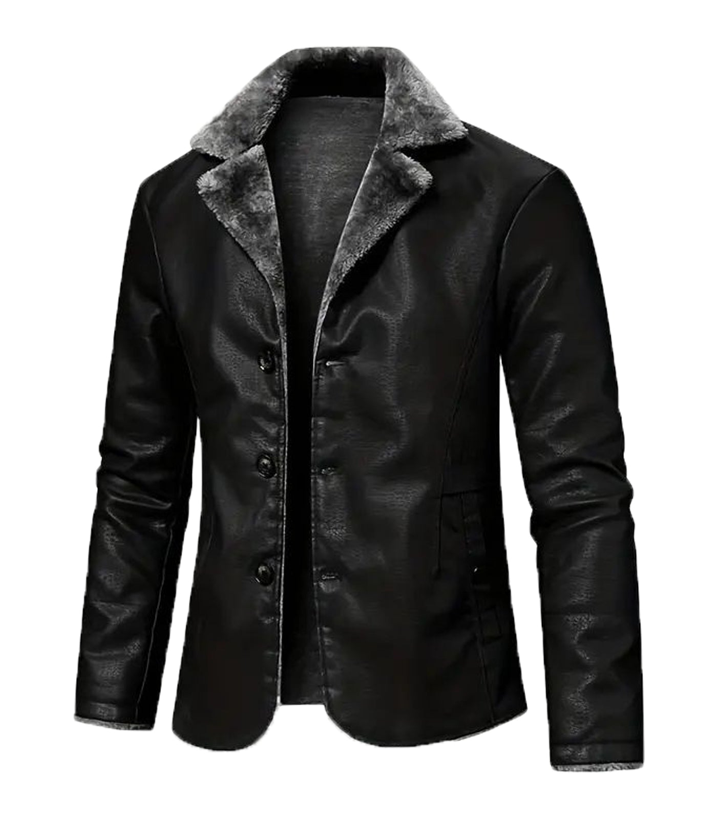 INVACHI Mid-Length Leather Jacket – INVACHI SHOP